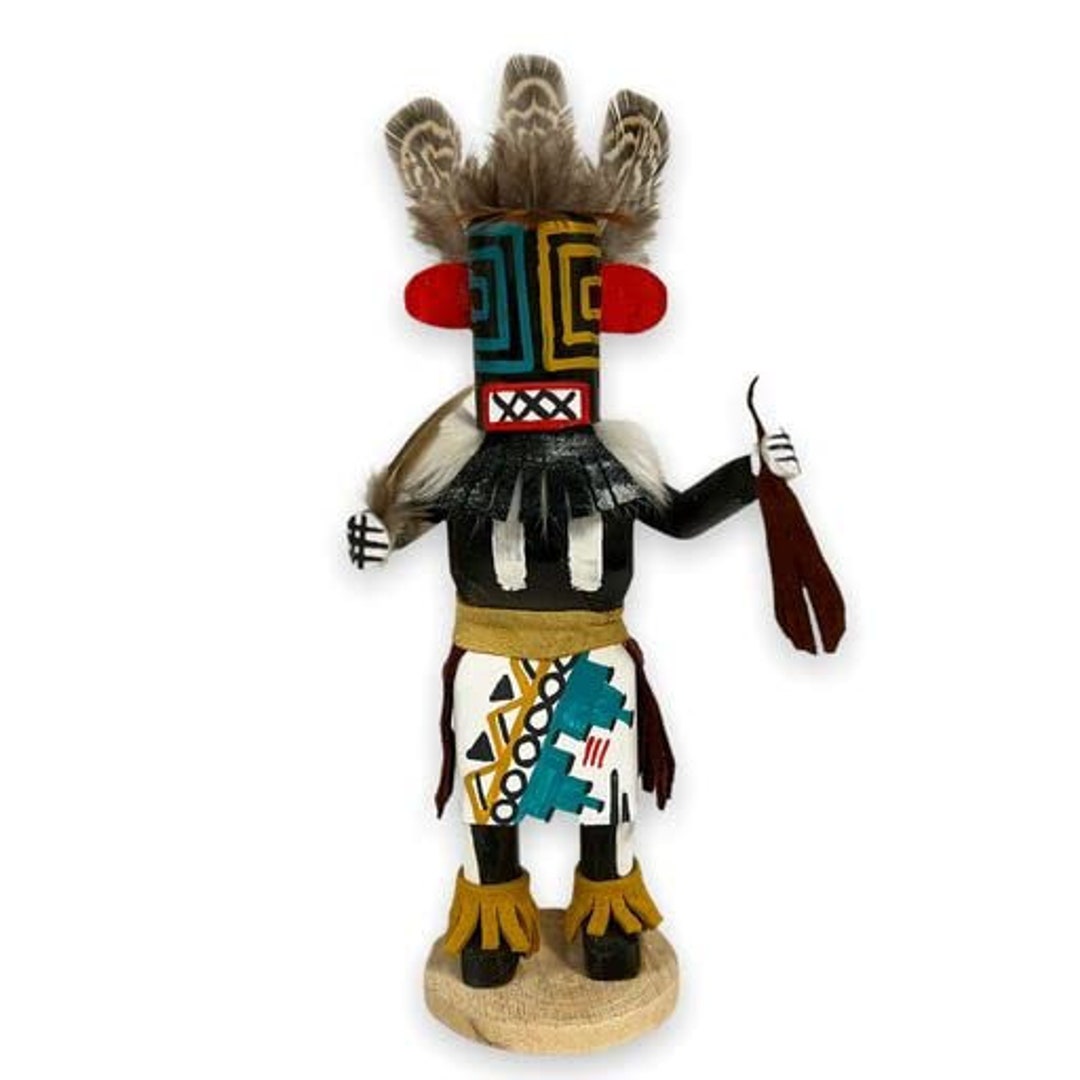 7 Inch Authentic Hillili Kachina Figure, Genuine Navajo Native American ...