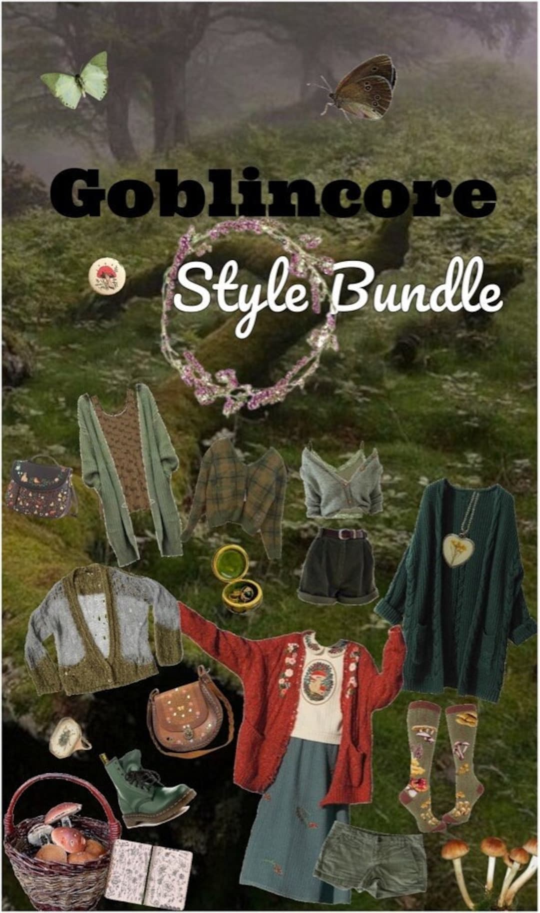 Goblincore Style Clothing Box: Earthcore Fashion Bundle - Etsy