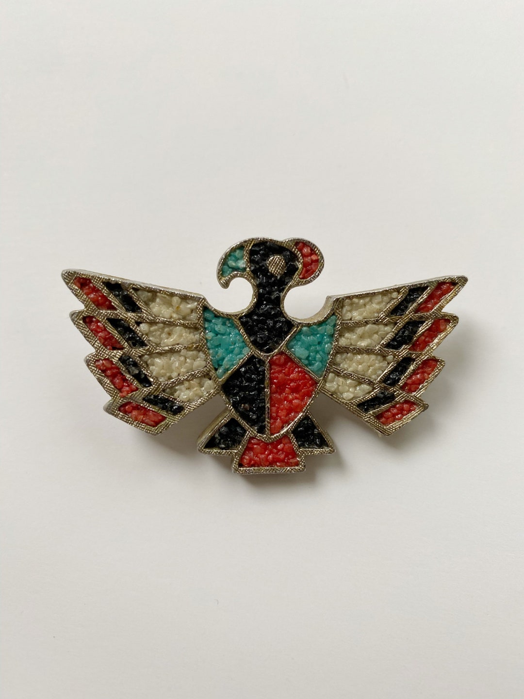 Florenta of Calif. Native American Bolo Eagle 1970's - Etsy