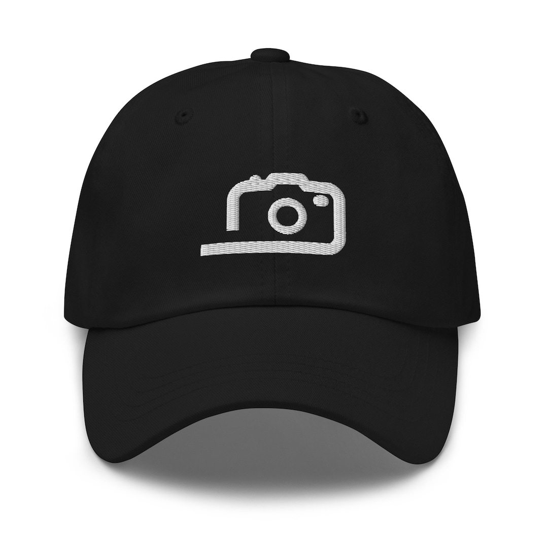 Camera Dad Hat Mens Baseball Cap Womens Embroidered Caps for Men Camera ...