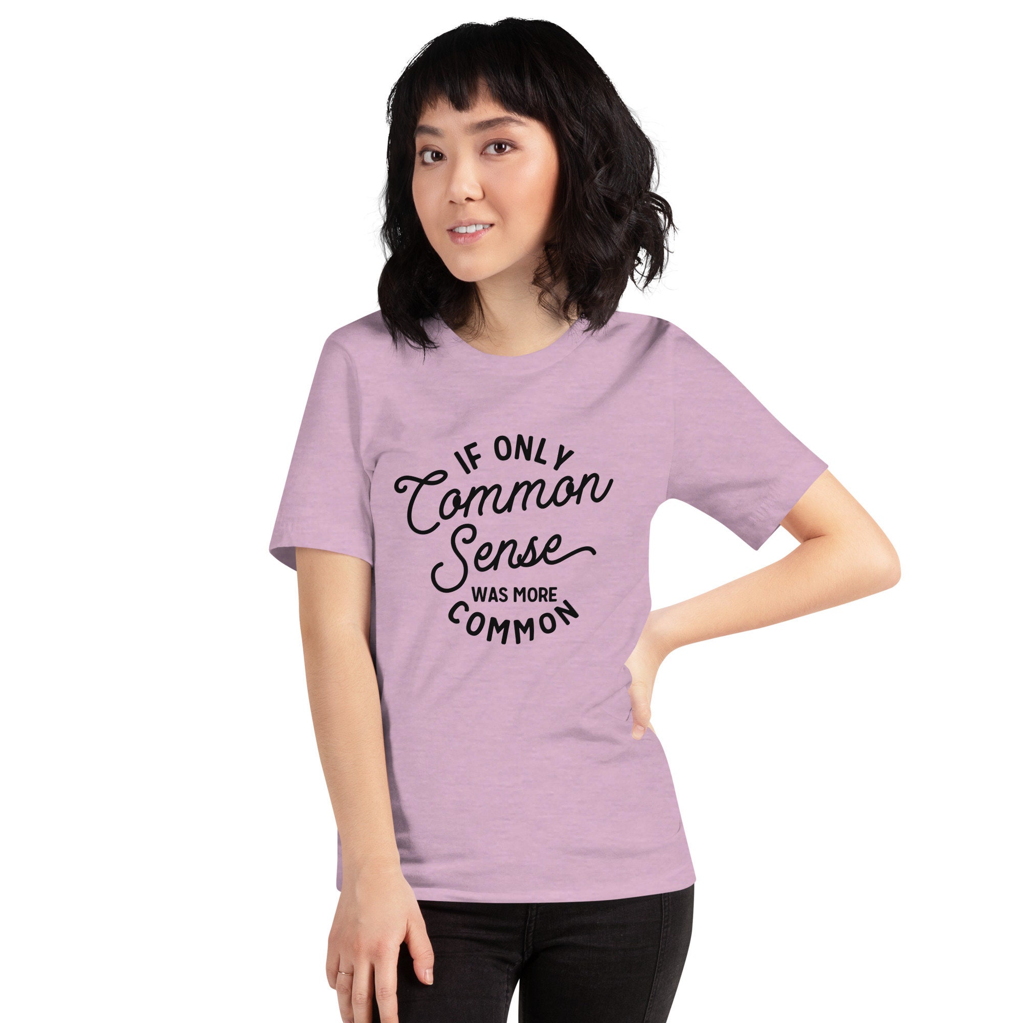 I Wish Common Sense Was More Common Funny Tshirts Womens - Etsy Canada