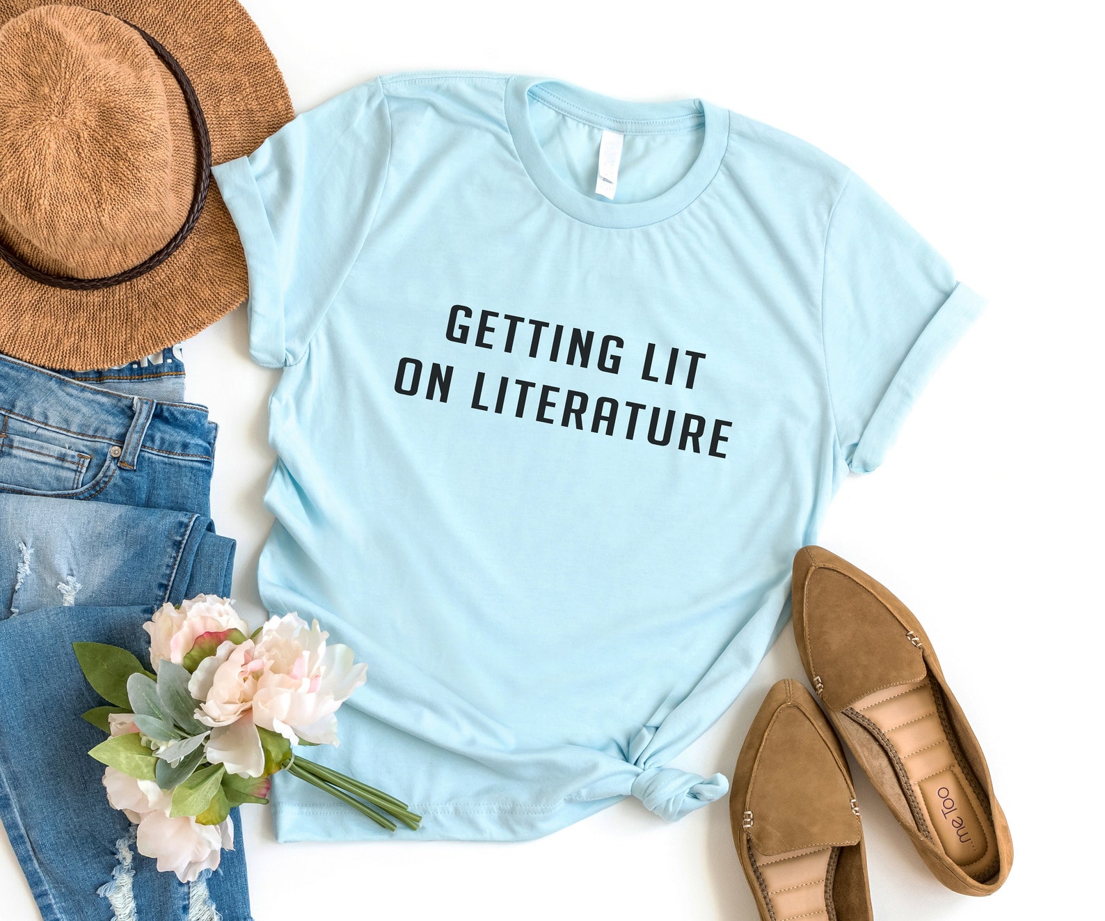 Getting Lit on Literature T Shirt Sayings Funny Tshirt Tumblr - Etsy