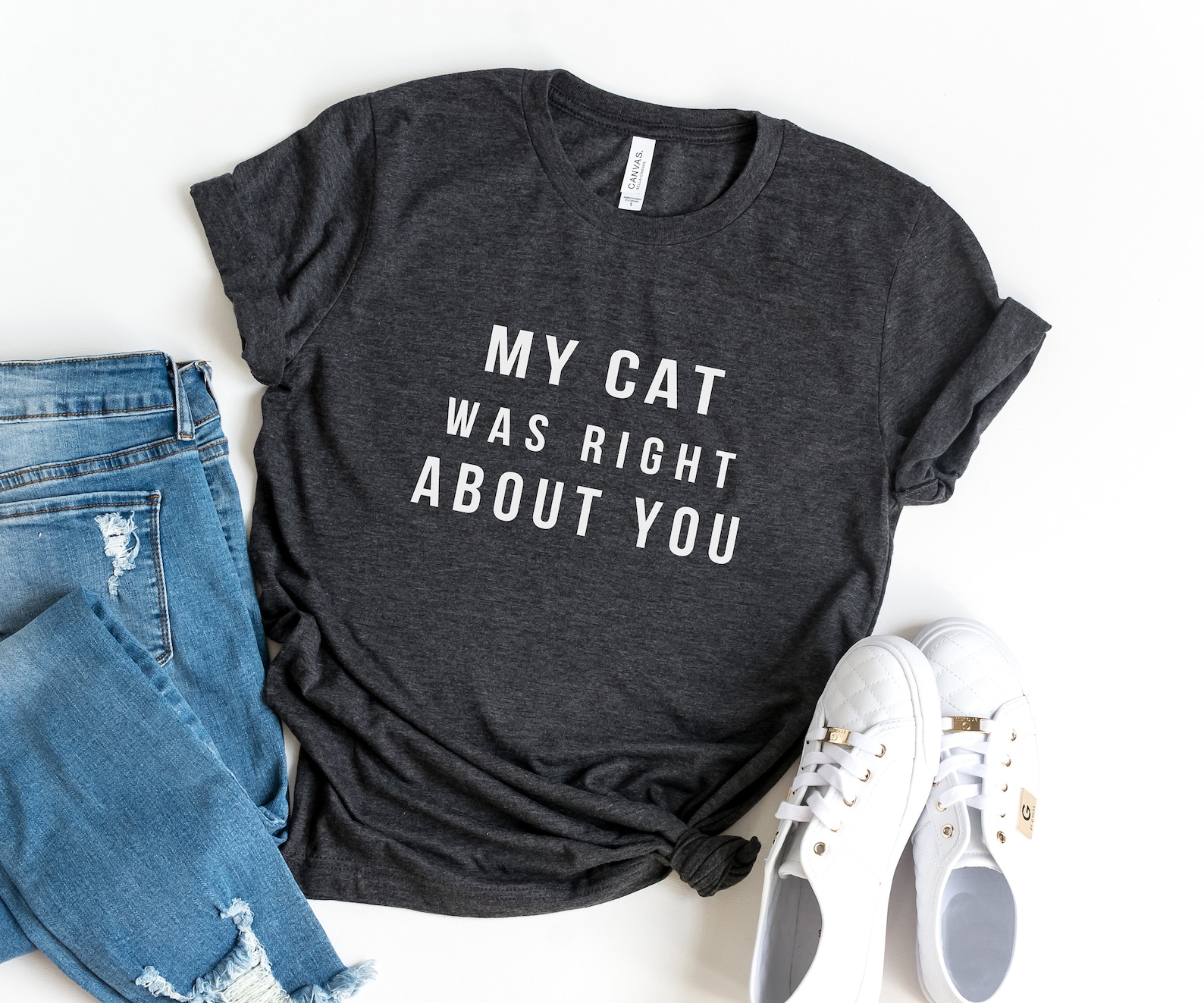 Funny Cat Tshirt for Women Graphic Tee Men Cat Lover Shirt - Etsy