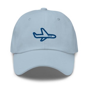 Airplane Baseball Cap Mens Hats Baseball Embroidered Dad Hat Pilot Gift ...