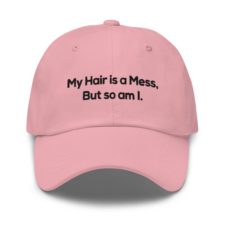 My Hair is a Mess Funny Baseball Caps for Women's - Etsy
