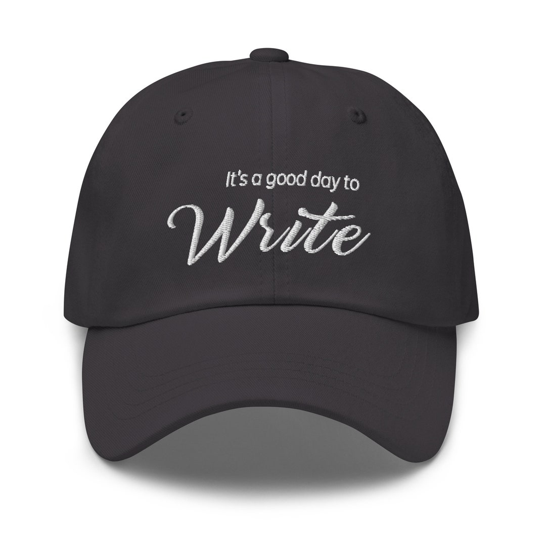 It's a Good Day to Write Cute Baseball Hats for - Etsy