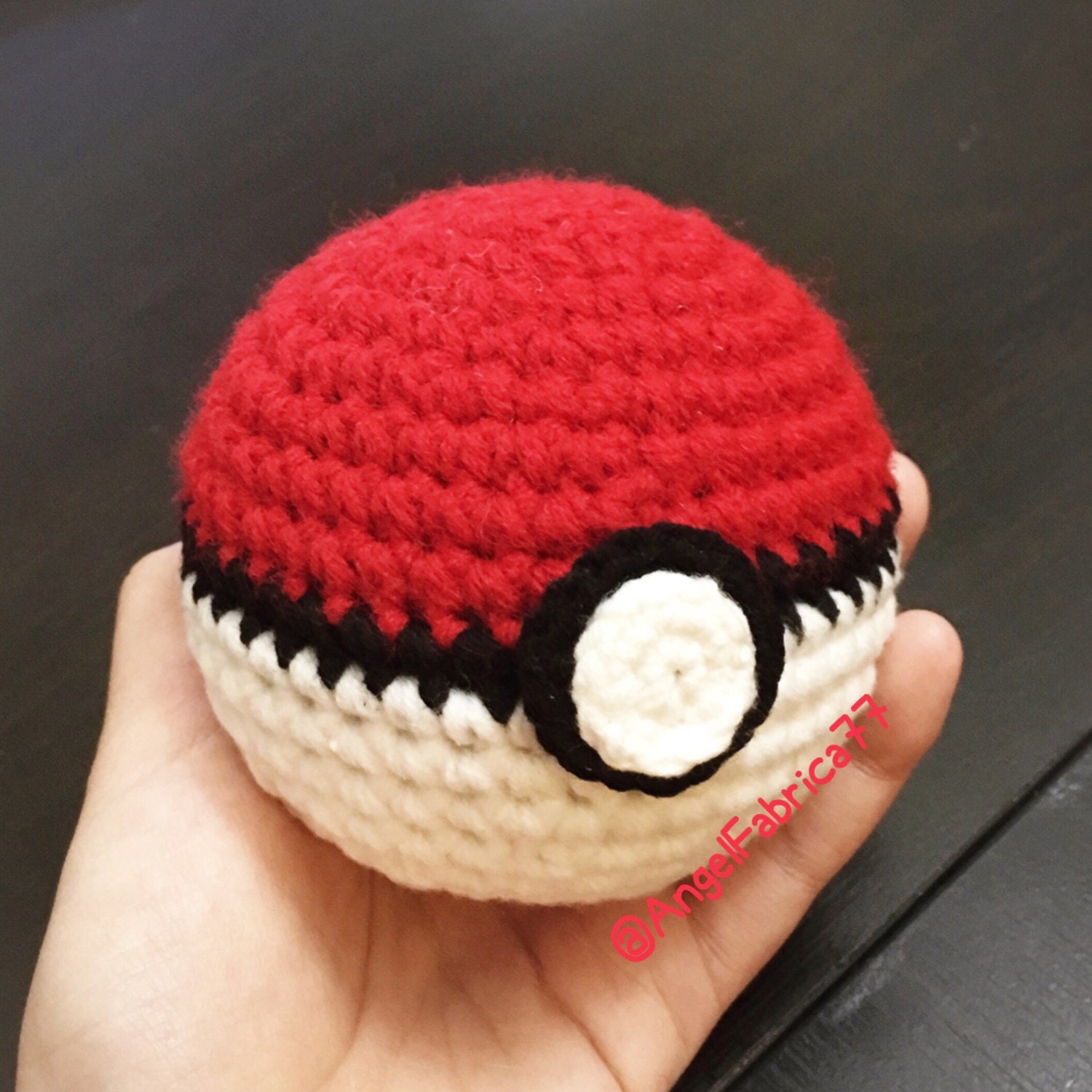Handmade Crocheted Amigurumi Pokeball Stuffed Animals & Plushies Toys ...