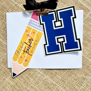 Best Teacher Ever Gift Tag, Teacher Appreciation Gift, Teacher Pencil ...
