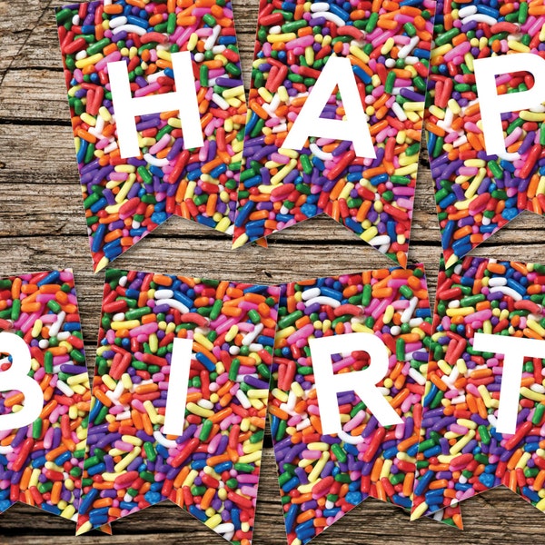 Printable Pennant Banner That Includes Entire Alphabet: Gold Glitter ...