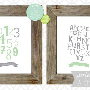 Printable Numbers Sign With Child's Birthday - Etsy