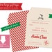 Printable Extra Large Gift Tag From Santa Instant Download, Santa ...