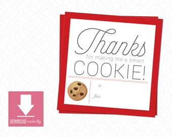 Printable Teacher Appreciation Gift Tags Thanks a Latte: | Etsy