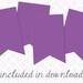 Printable Pennant Banner That Includes Entire Alphabet: Grape Purple ...
