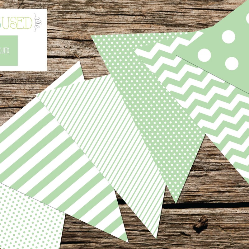 Chevron Pennant - Etsy