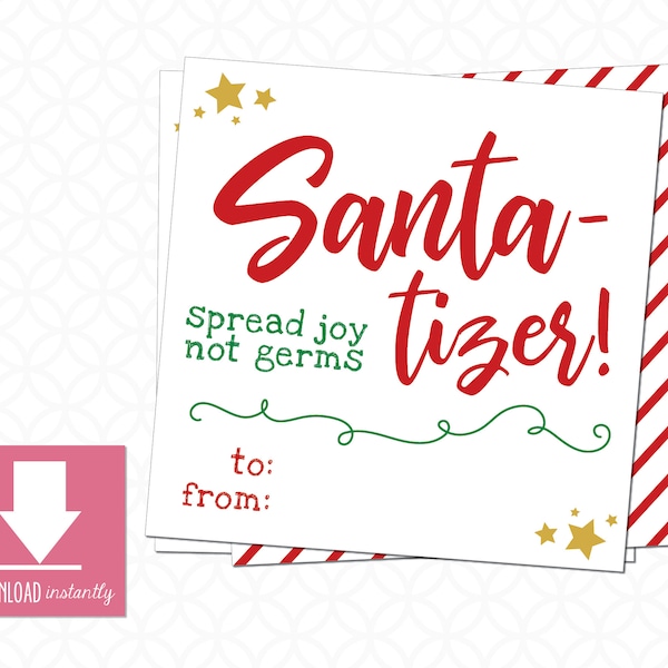 Santa Tizer - Etsy