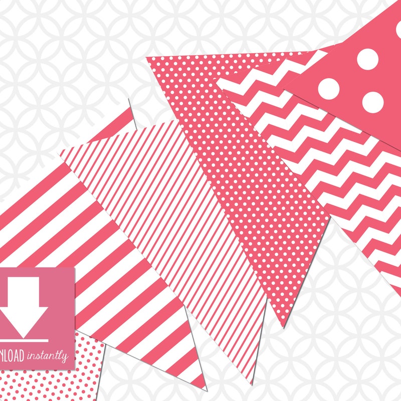 Hot Pink Banner - Etsy