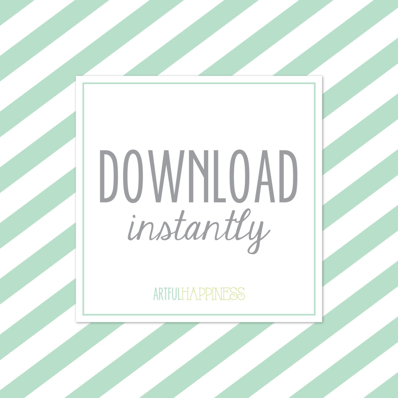 Printable Let It Be Sign: Instant Download as 3in X 3in, 4in X 4in AND ...