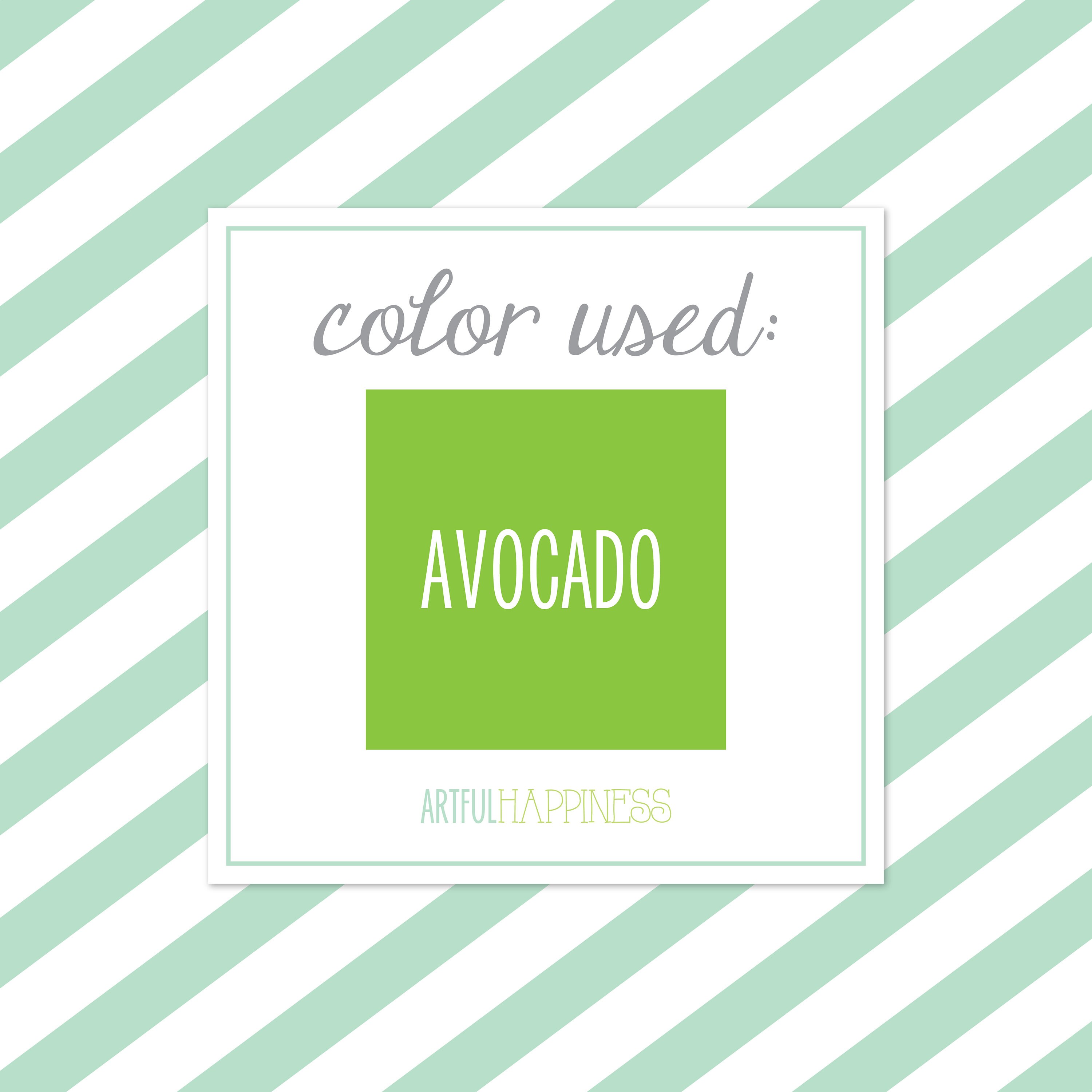 Printable Pennant Banner That Includes Entire Alphabet: Avocado Green ...