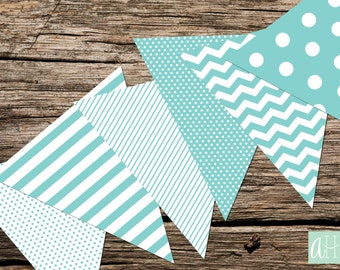 Turquoise Banner - Etsy