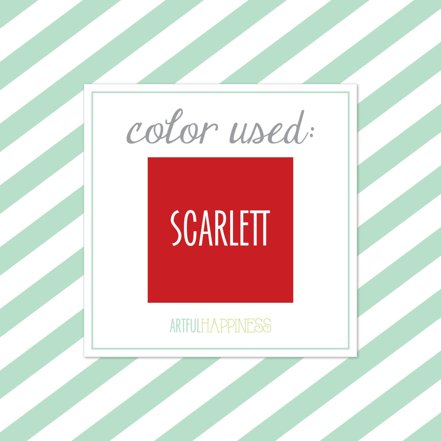 Printable Red Food Table Tent Cards Place Cards: Instant Download ...