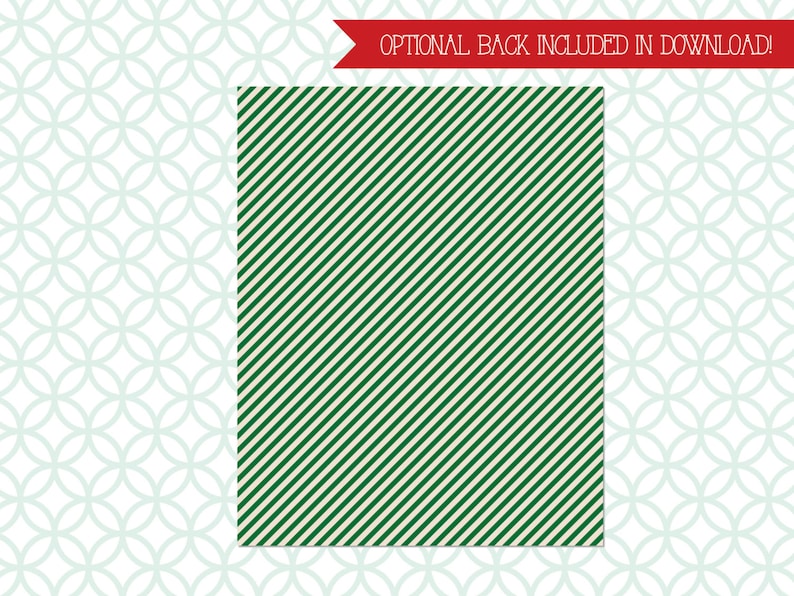 Printable Assorted Christmas Gift Tags, Green Writing: Instant Download ...