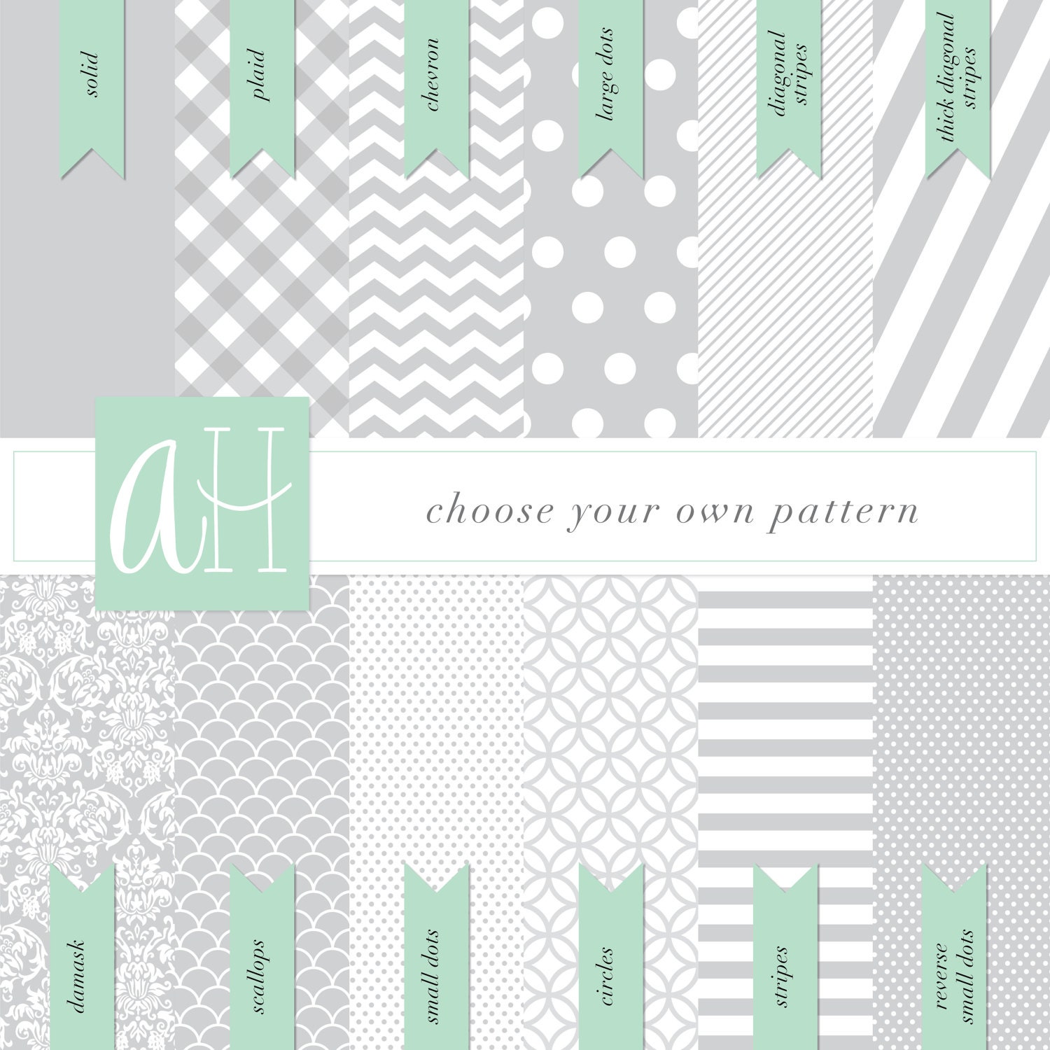 Custom Printable Wishes for Baby Cards, Custom Pattern, Color, and ...
