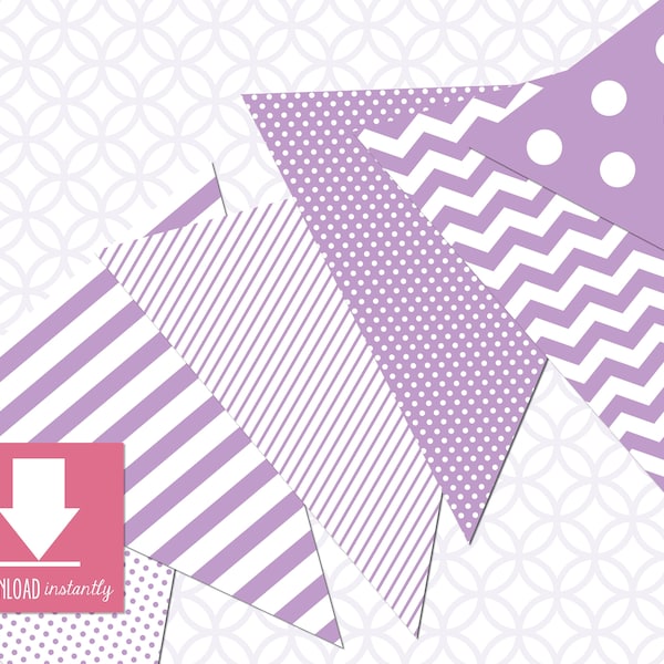 Purple Banner - Etsy