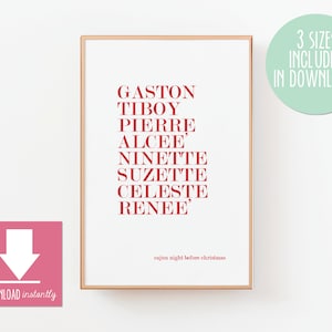 Printable Cajun Night Before Christmas, 8 Cajun Reindeer: Instant ...