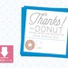 Printable Teacher Appreciation Gift Tags We DONUT Know What - Etsy
