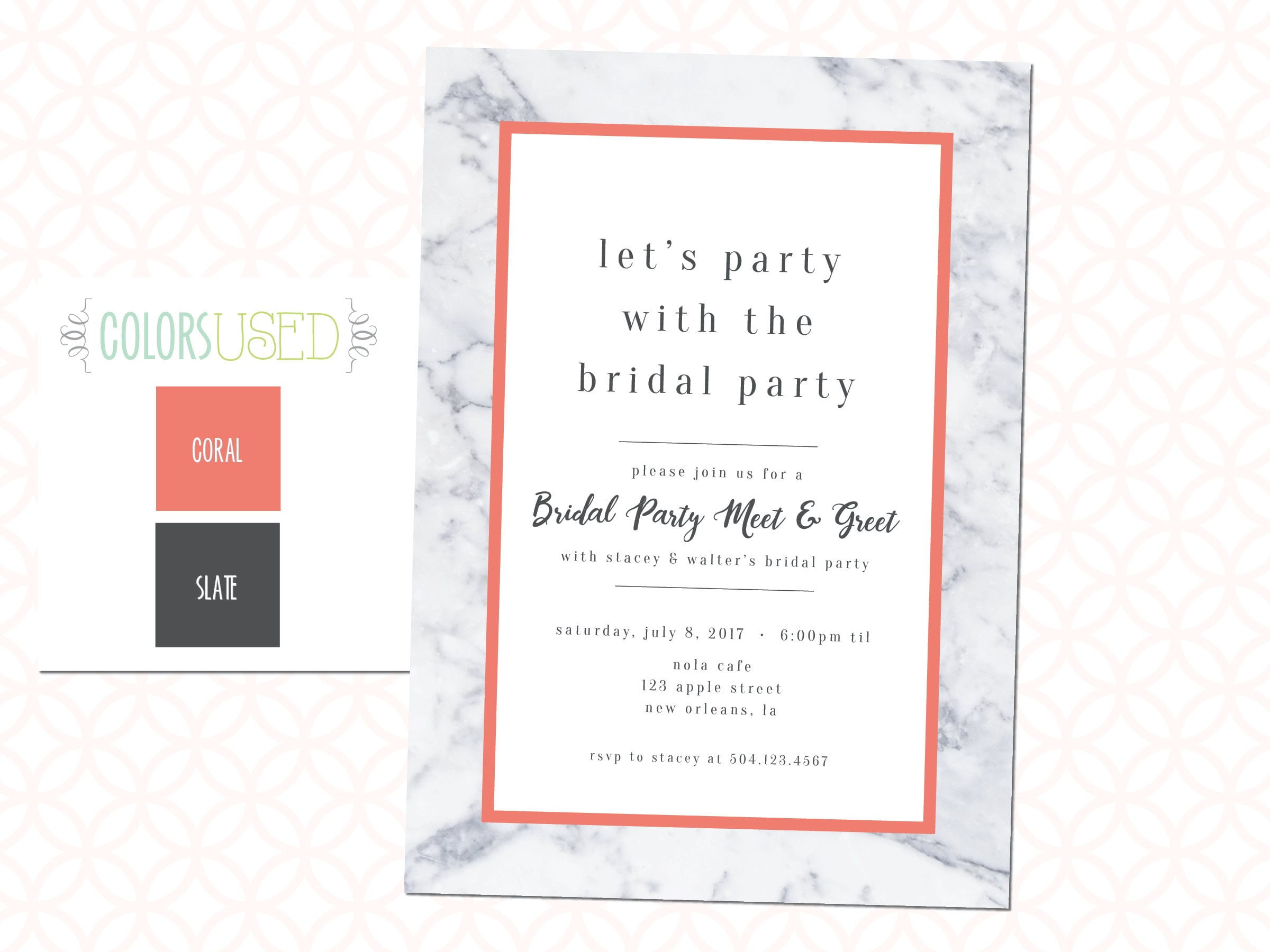 Invitations Meet The Groom Wedding Wednesday #4 | Our Custom Save The