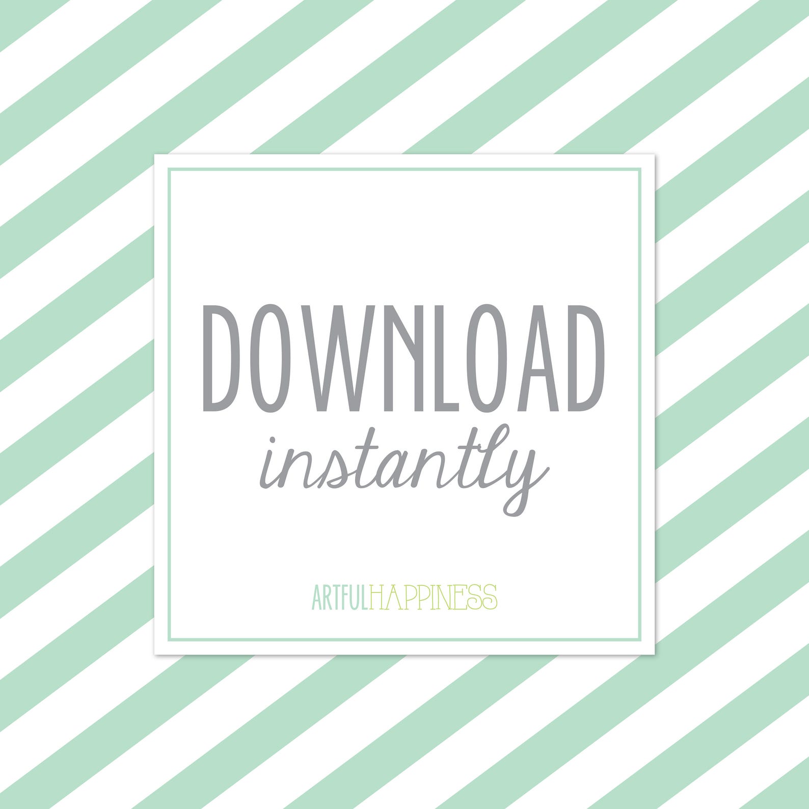 Printable Pennant Banner That Includes Entire Alphabet: Green - Etsy