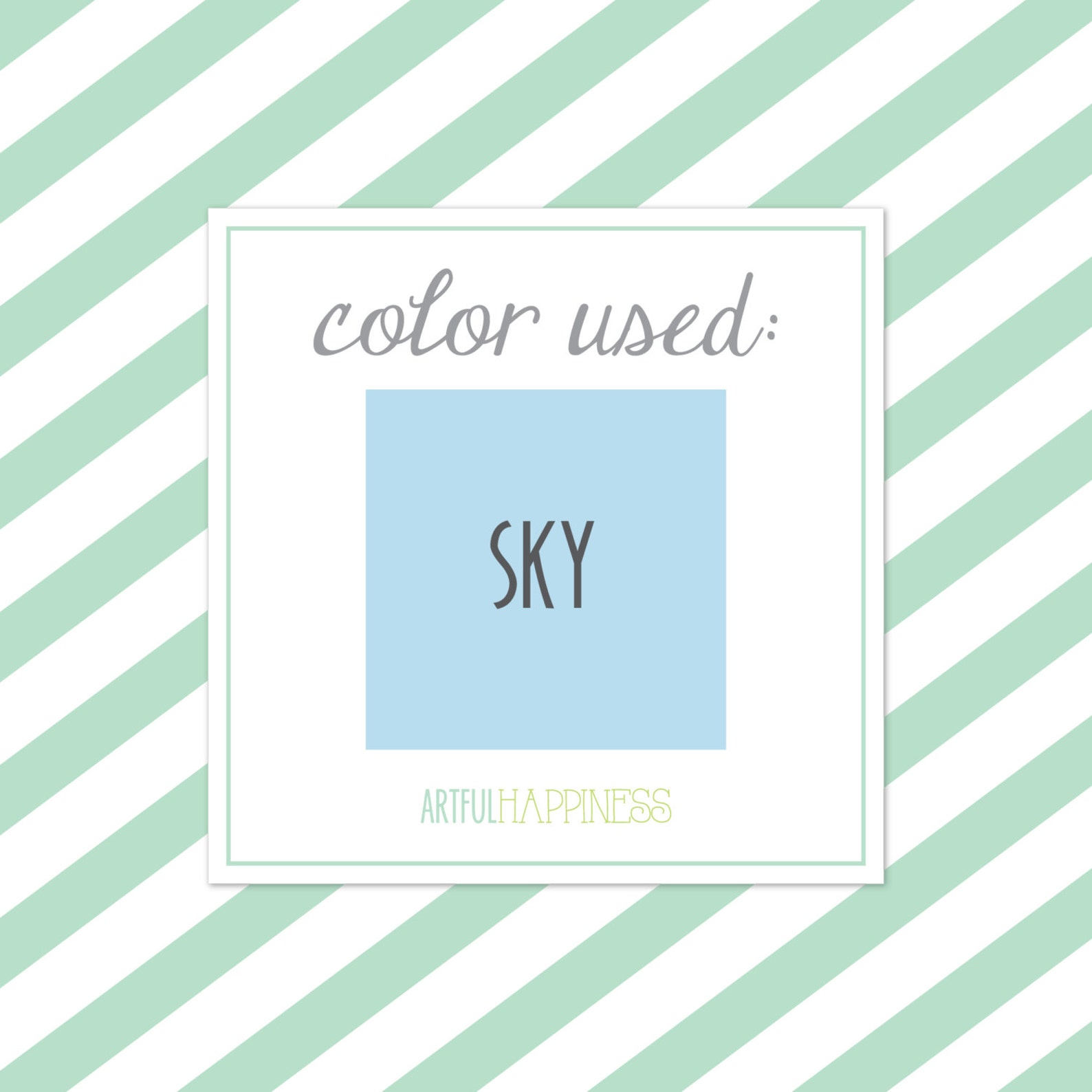 Printable Pennant Banner That Includes Entire Alphabet: Light Blue ...