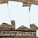Printable Pennant Banner That Includes Entire Alphabet: Light Blue ...