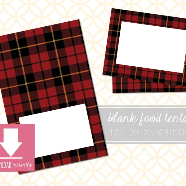 Christmas Place Card - Etsy