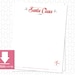 Printable From the Desk of Santa Letterhead, Instant Printable Digital ...