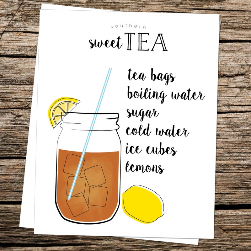 Sweet Tea Sign - Etsy