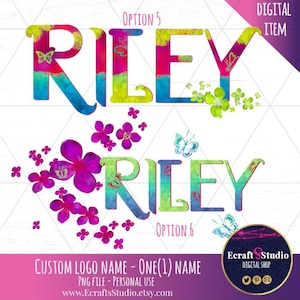 Personalized Logo Name Charm, Custom Miracle Family Name, Mirabel ...