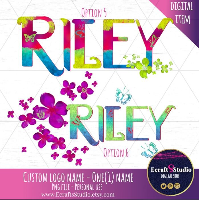 Personalized Logo Name Charm, Custom Miracle Family Name, Mirabel ...