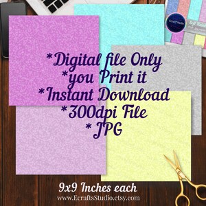 Rainbow Bokeh Digital Paper Pastel Rainbow Patterns Pastel - Etsy