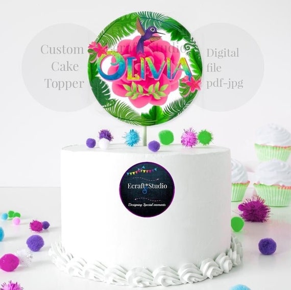 Custom Theme Cake Topper | Happy Birthday Cake Topper | Custom Wedding ...