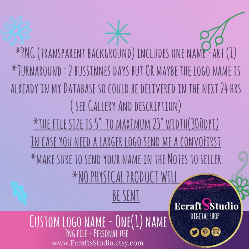 Personalized Logo Name Charm, Custom Miracle Family Name, Mirabel ...