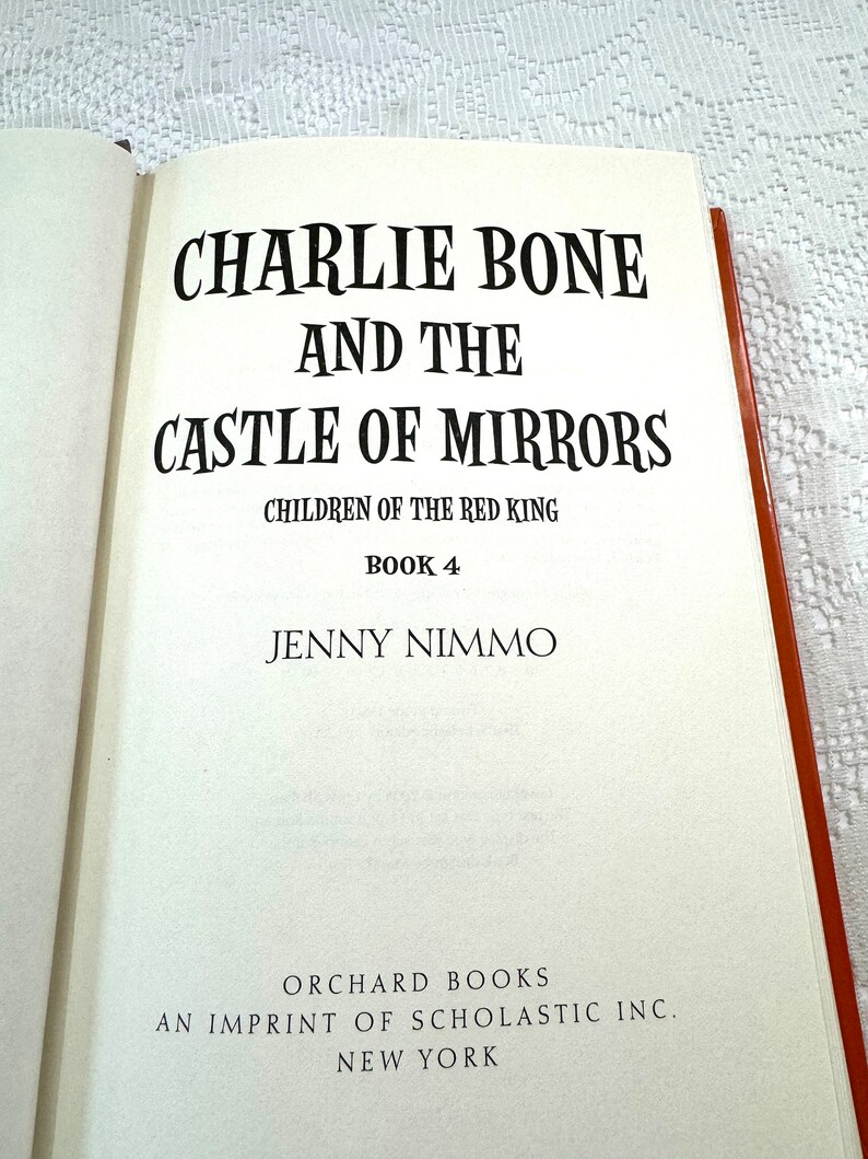 Vintage Book ~ Charlie Bone and the Castle of Mirrors ~ Book 4 Children ...