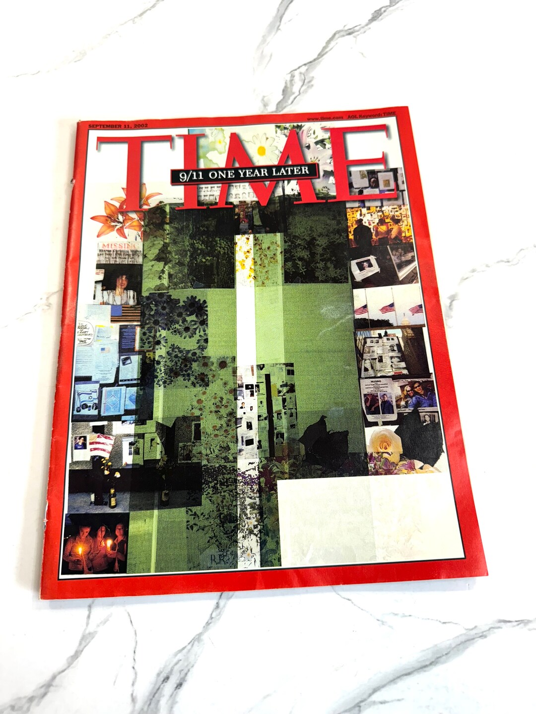 Vintage Time Magazine ~ September 11, 2002 ~ 9/11 One Year Later *shows ...