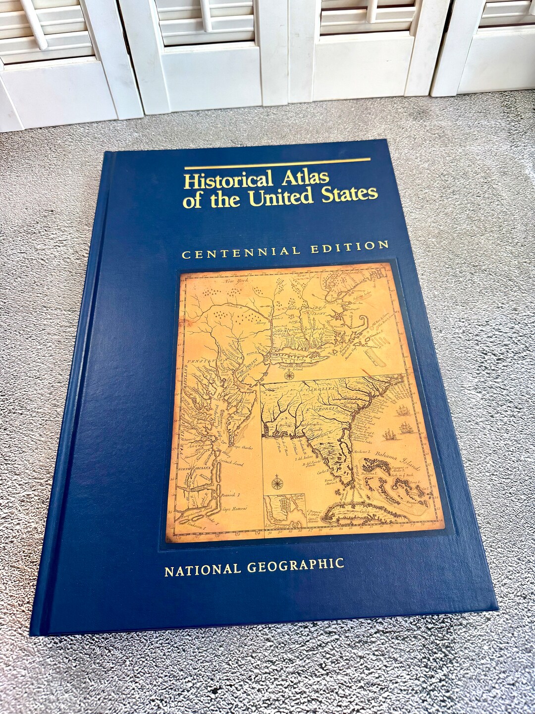 Vintage Book Historical Atlas of the United States Centennial Edition ...