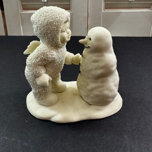 Vintage Department 56 Snowbabies Figurine ~ Why Don’t You Talk to Me ...