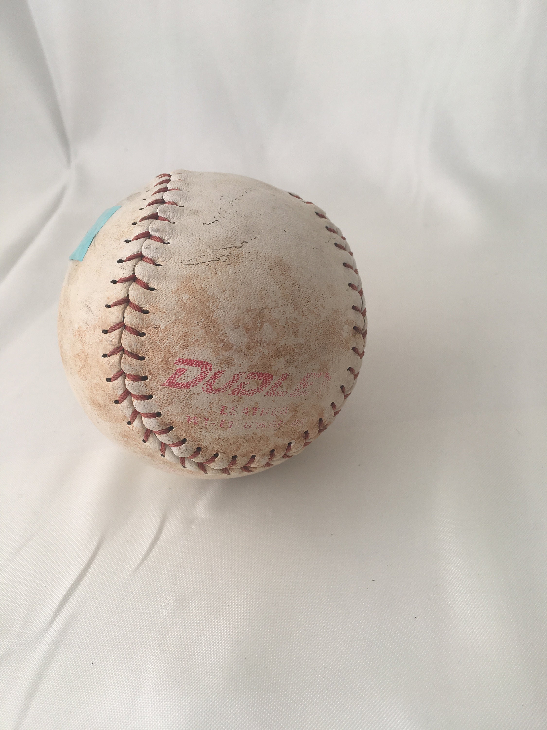 Vintage Softball Used and Well Played Baseball Vase | Etsy