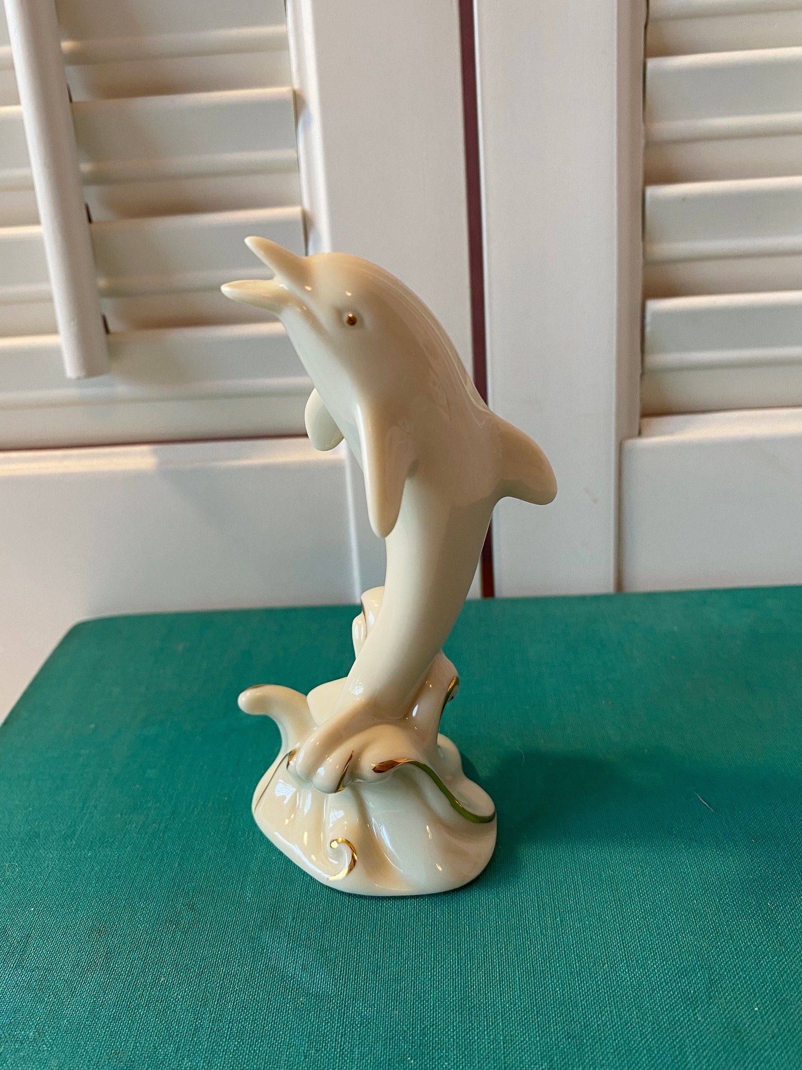 Vintage Lenox Dolphin 4 Inches High - Etsy