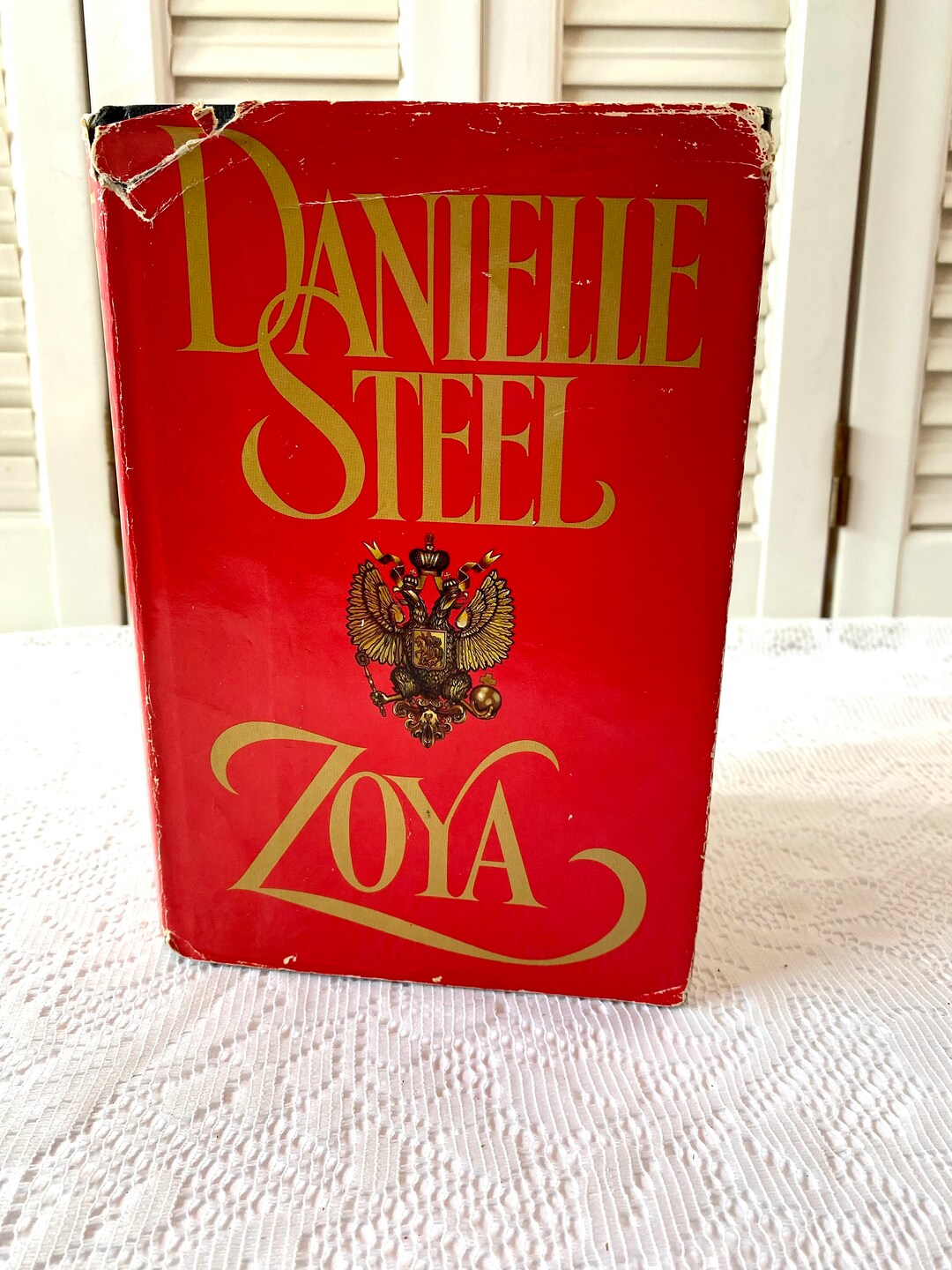 Vintage Book ~ Zoya ~ Danielle Steel ~ 1988 ~ Hardback - Etsy