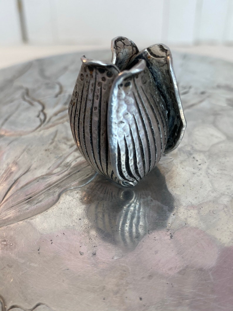 Vintage Hand Wrought Creations by Rodney Kent Tulip Design - Etsy