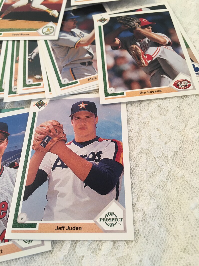 Vintage Baseball Cards Assorted Cards Random Lot Of 50 - Etsy